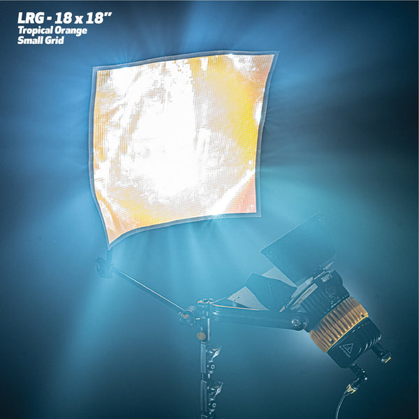 EFLECT XL - 32" - Tropical Orange small grid multi-mirror reflector ...