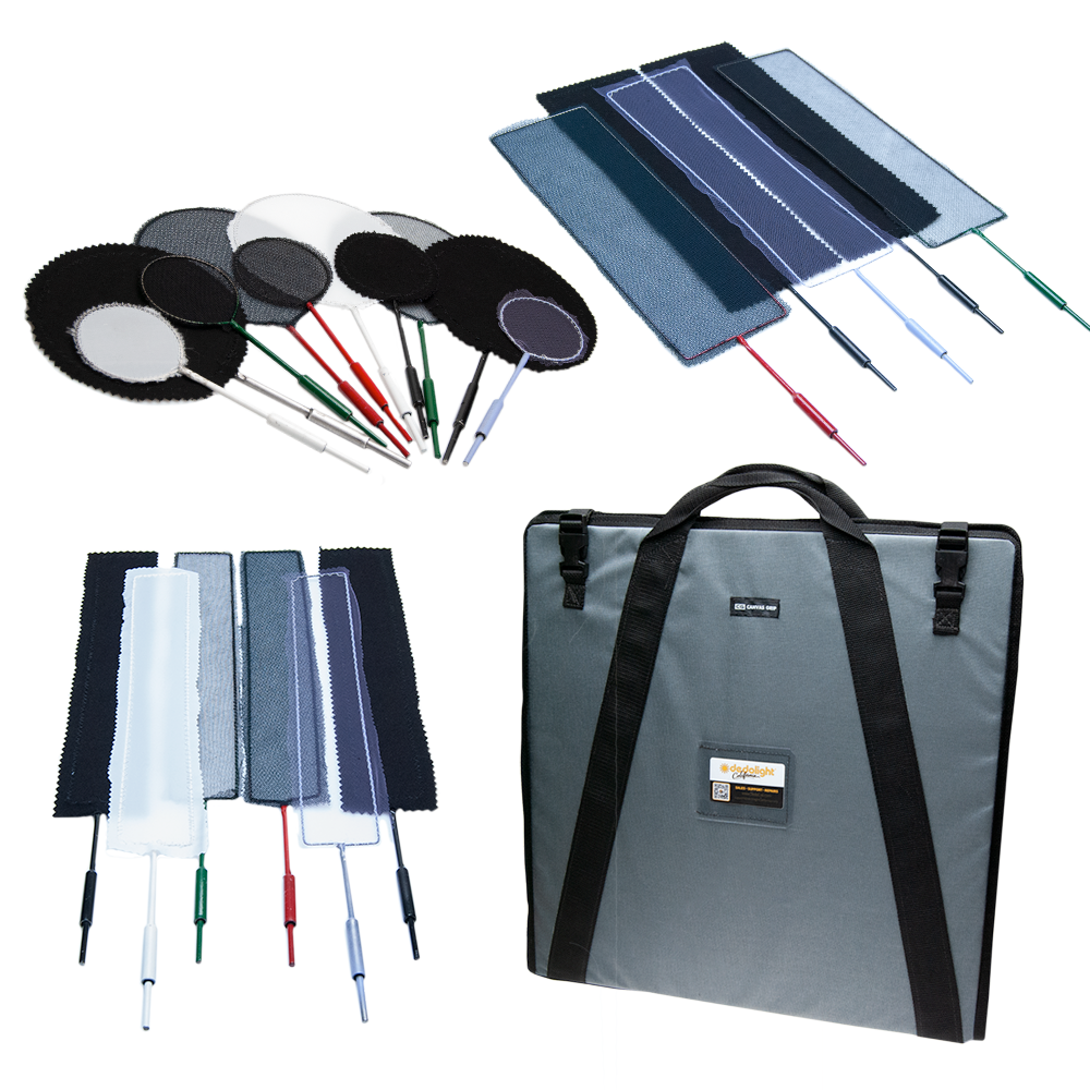 21 Piece Dots & Fingers Micro Grip Kit Set with Case at Dedolight Cali ...