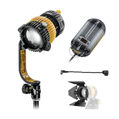 40w Bi-Color Single Light Set - DLED3-BI Turbo Focusing LED Light with ...