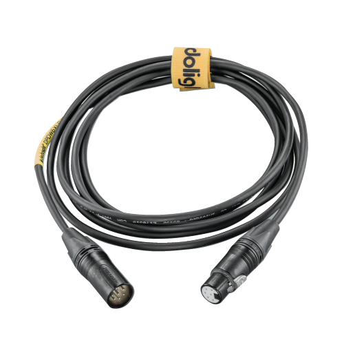 DPOW6XLR-3 - 10ft XLR6 Head Extension Cable for DLED7 Lights and DT7 B ...