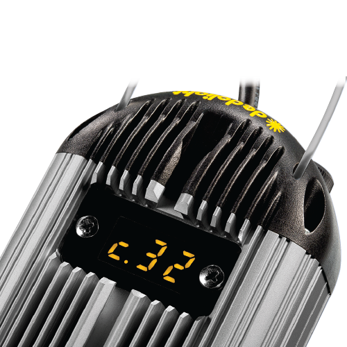 3 Light Kit - 90w Bi-Color DLED7-BI Turbo Focusing LED Lights with AC ...