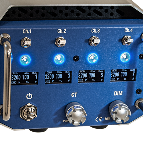 800w, 4-Channel Precision Dimming System for ProFlex 100w & 200w Light ...