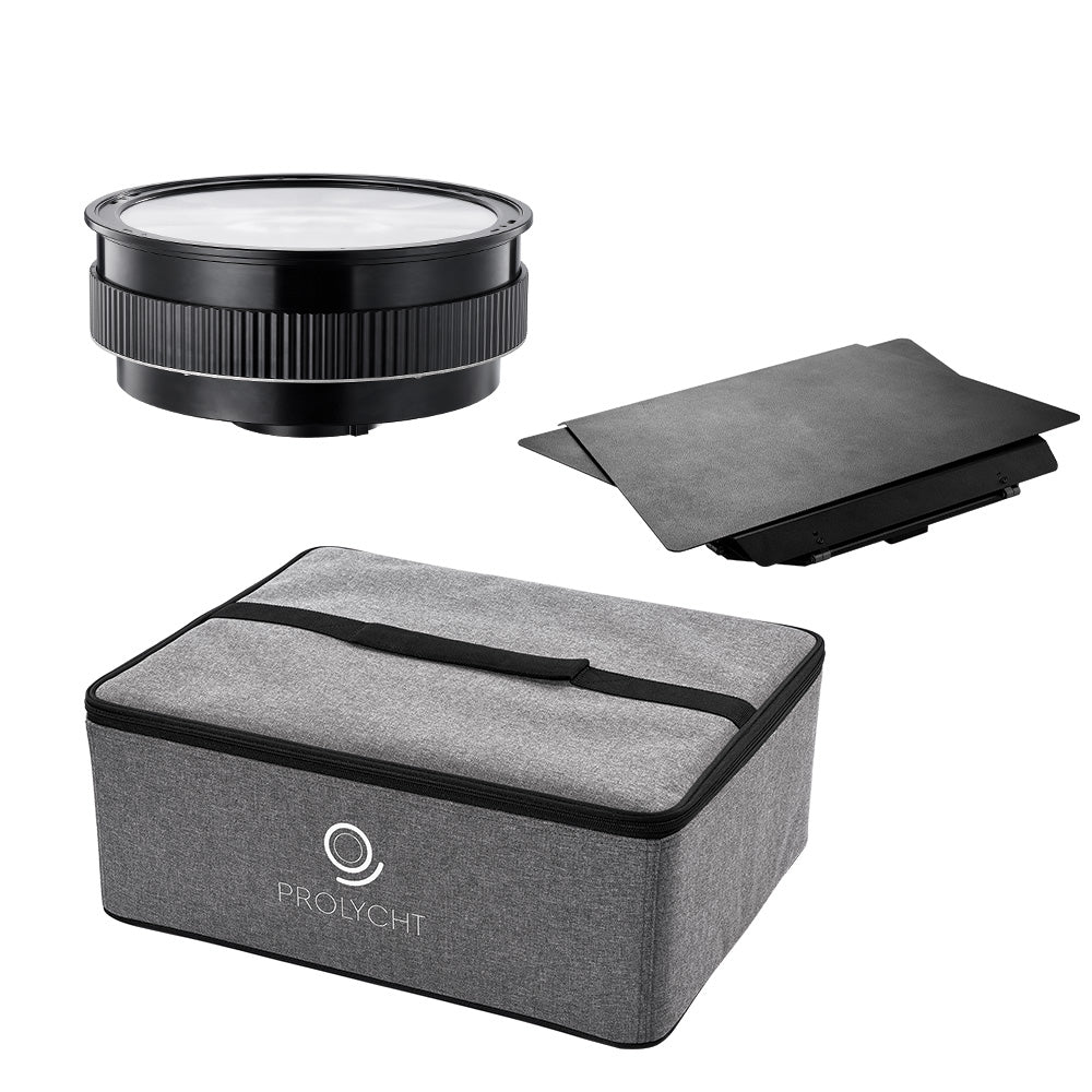 Prolycht - Orion 675 FS - 10" Focusing Fresnel kit, 15° - 50°, barn-do ...