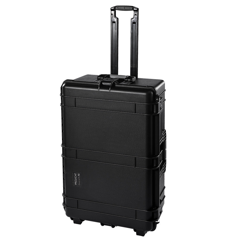 Prolycht - Orion 675 FS - Rolling hard case with laser-cut interior (P ...