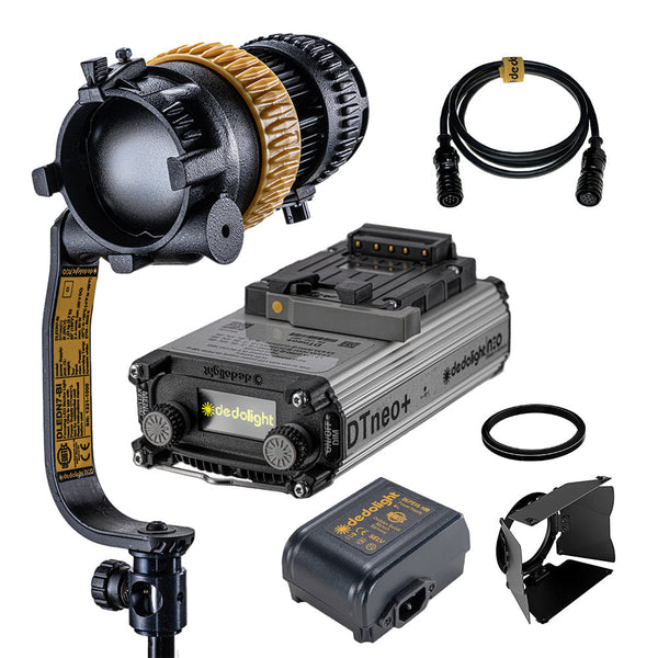 "THE GAFFER'S KIT" - dedolight NEO - WIRELESS, Bi-color 3x DLED7N-BI l ...