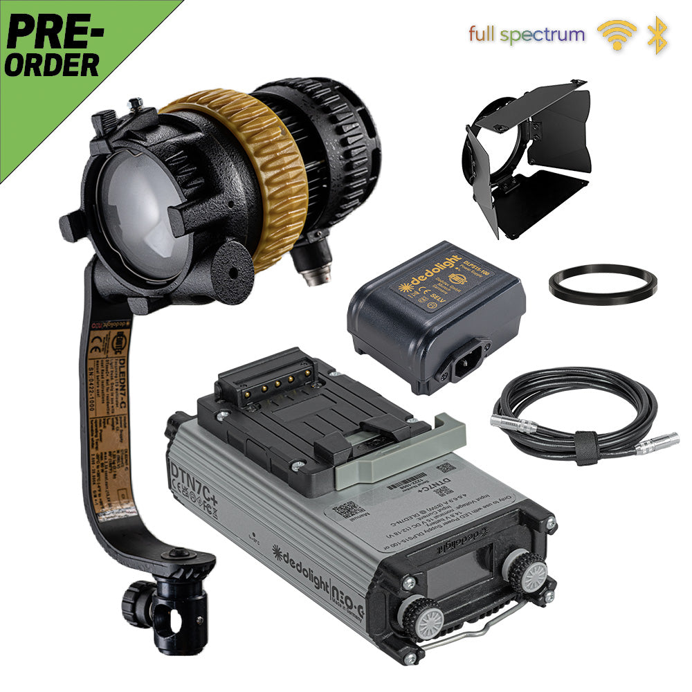 Dedolight DLED7N-C Multi-color focusing light set with DTneoC+ Ballast ...